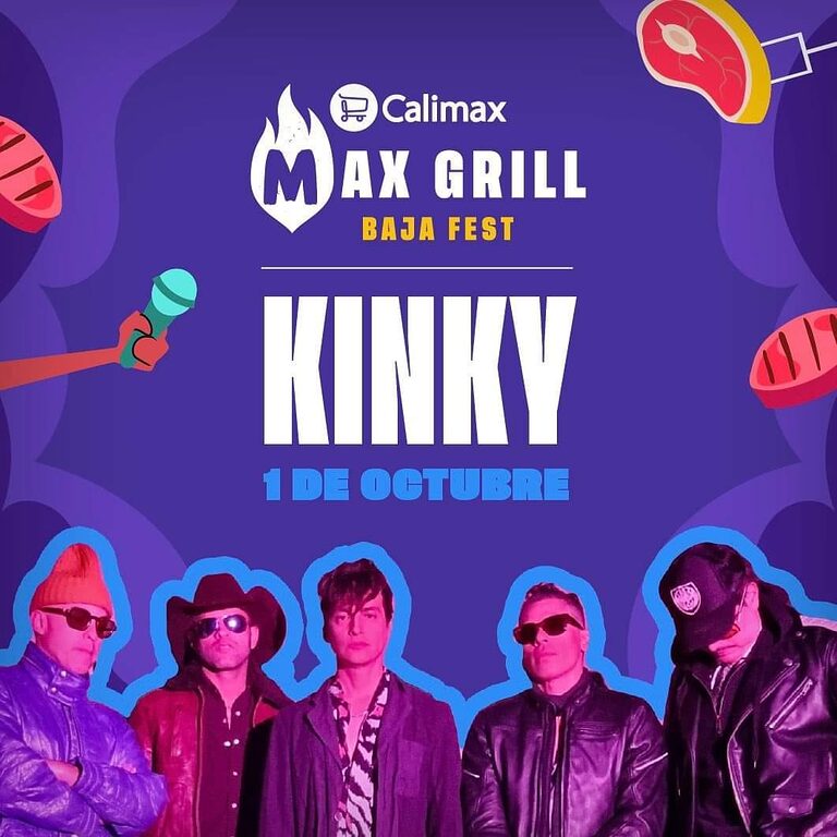 Kinky en el Max Grill Baja Fest Tijuana 2022