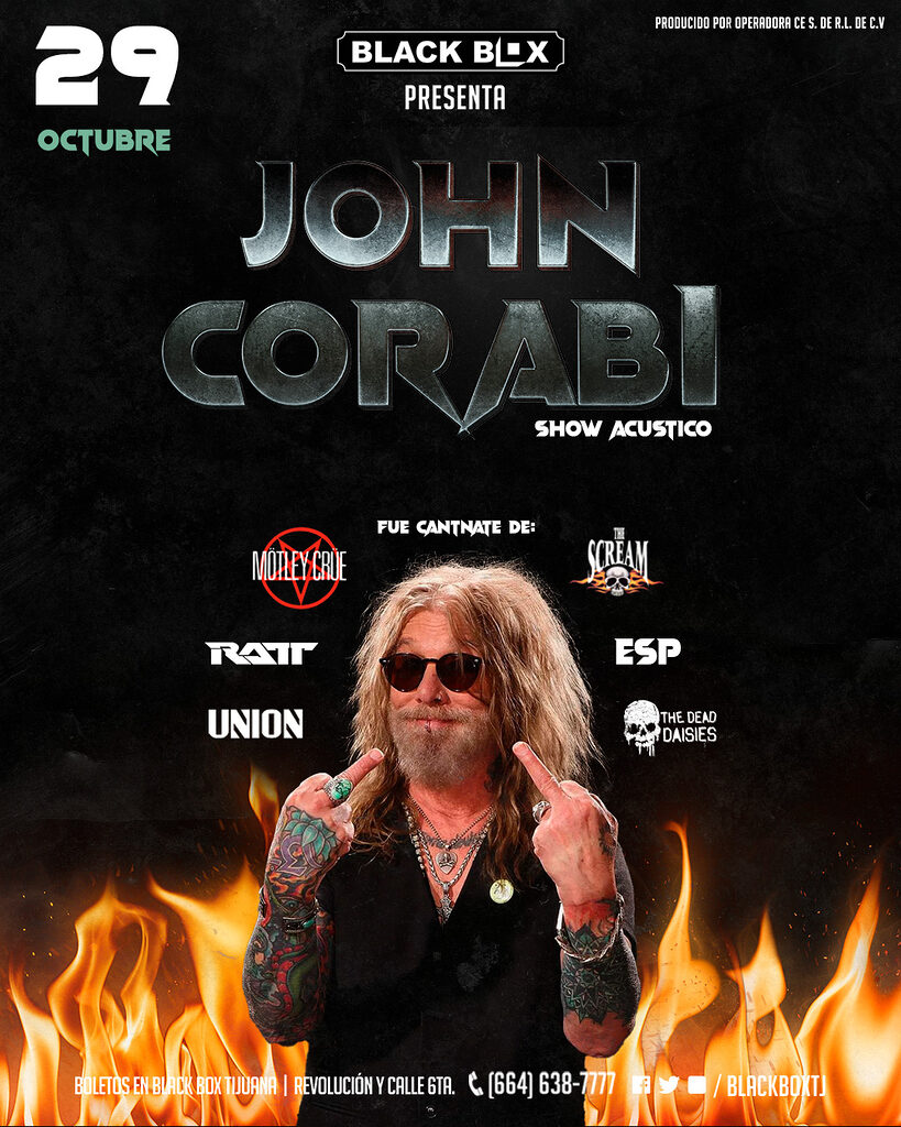 John Corabi en Tijuana 2022