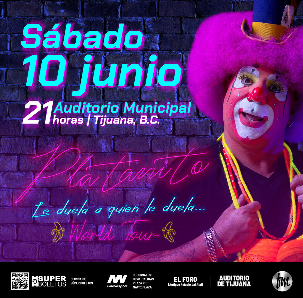 Platanito Show en Tijuana 2023
