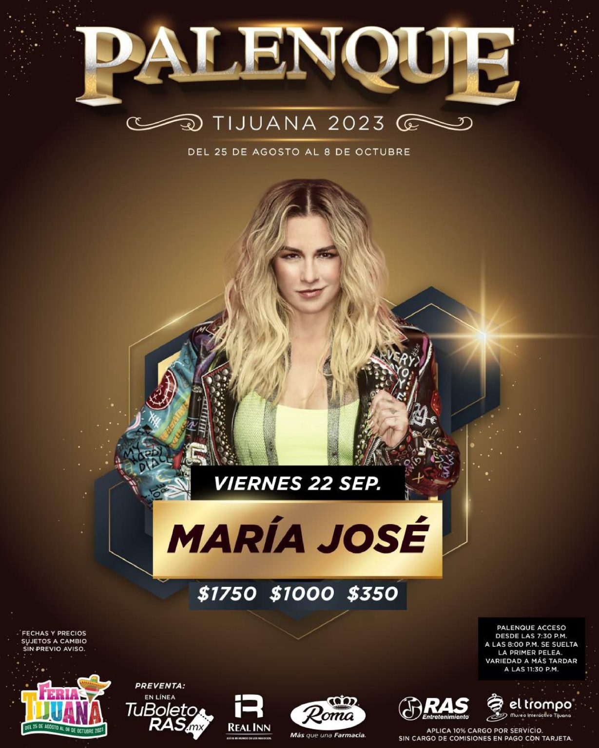 María José en el Palenque Tijuana 2023 - Conciertos