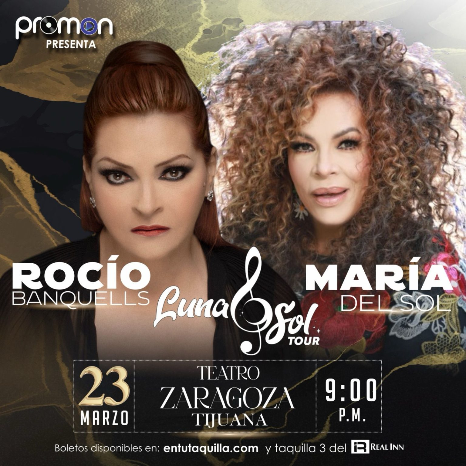 Rocío Banquells y María del Sol en Tijuana 2024