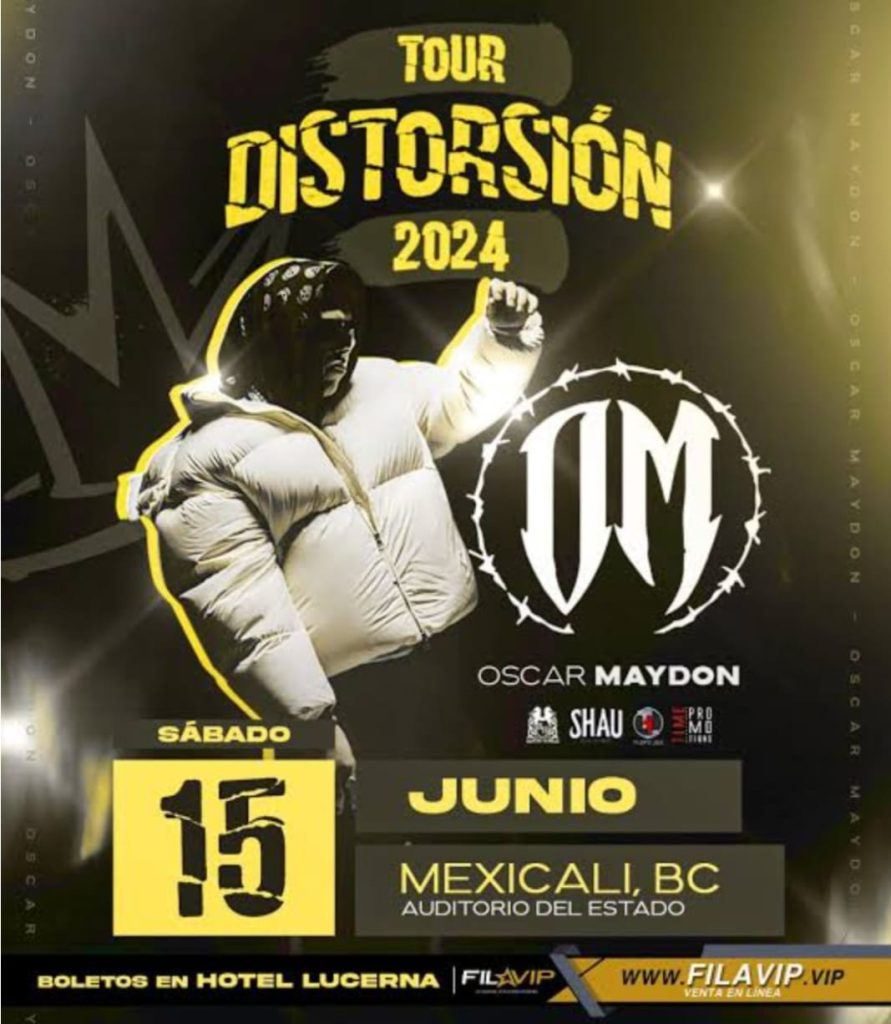 Oscar Maydon en Mexicali 2024