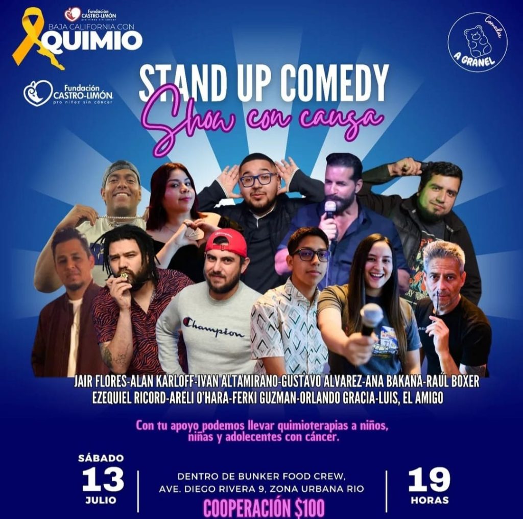 Stand Up Comedy, Show con Causa en Tijuana 2024