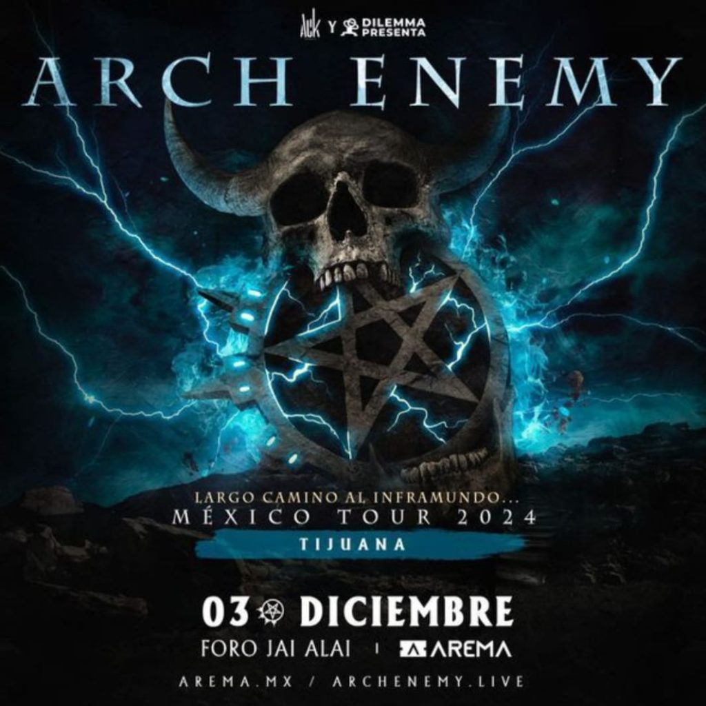 Arch Enemy en Tijuana 2024