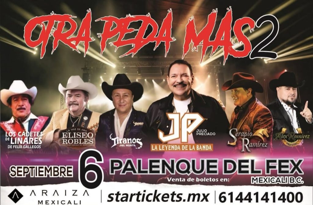Otra Peda Mas Vol. 2 en Mexicali 2024