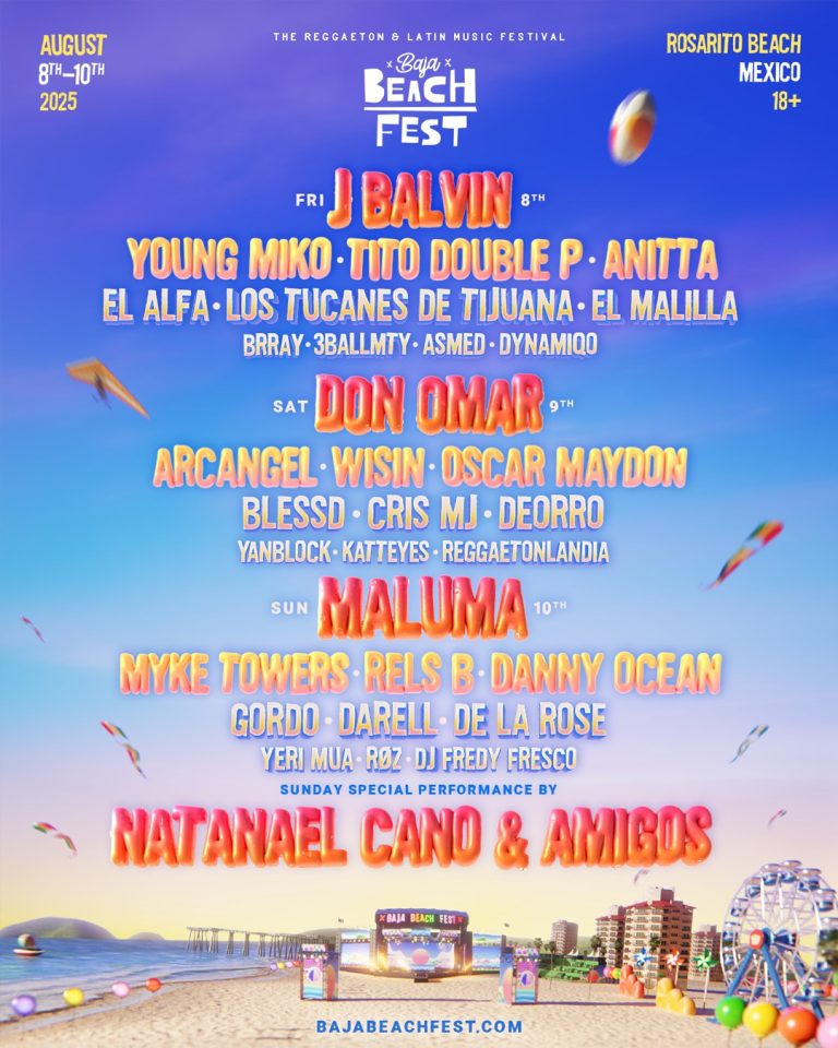Baja Beach Fest en Rosarito 2025