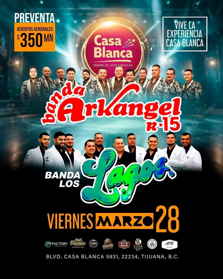 Banda Arkangel Erre 15 en Tijuana 2025