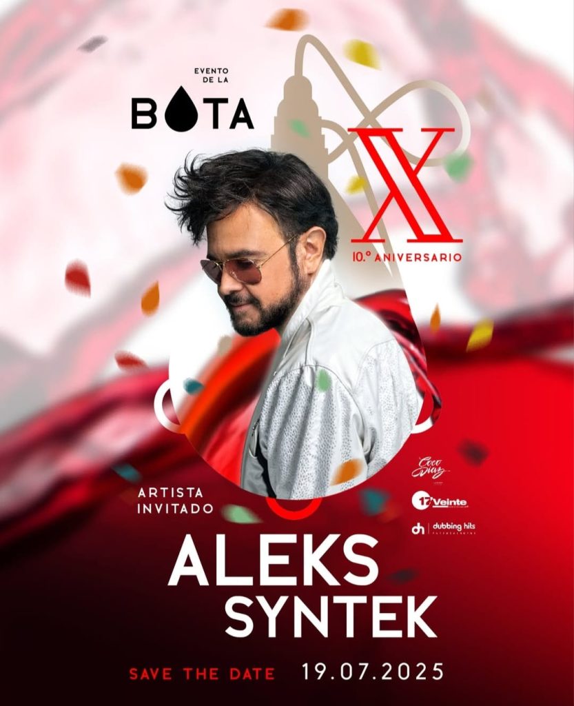 Aleks Syntek: Evento de La Bota en Ensenada 2025