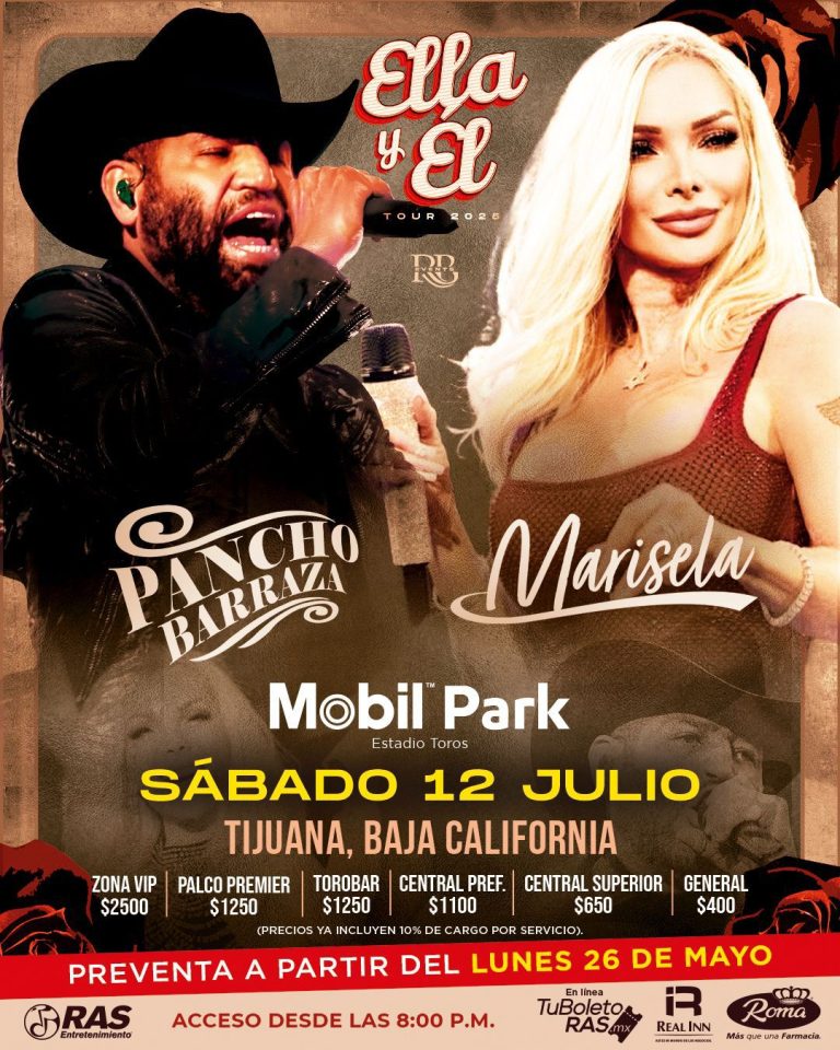 Pancho Barraza y Marisela en Tijuana 2025