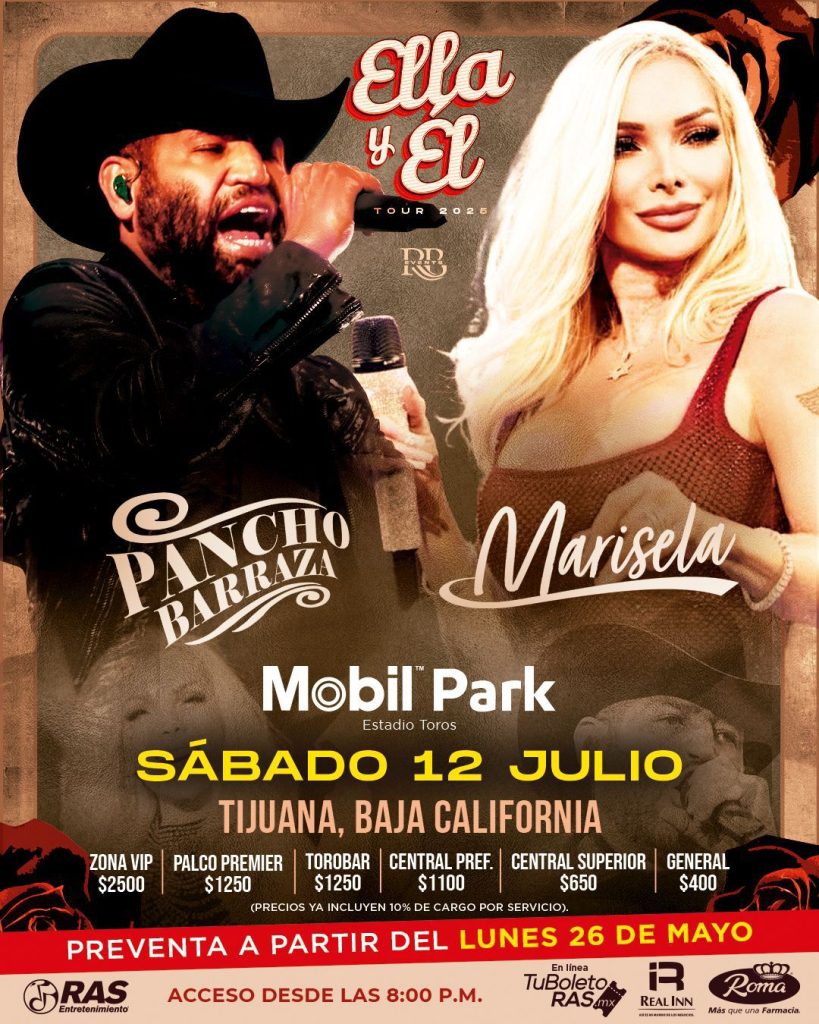 Pancho Barraza y Marisela en Tijuana 2025