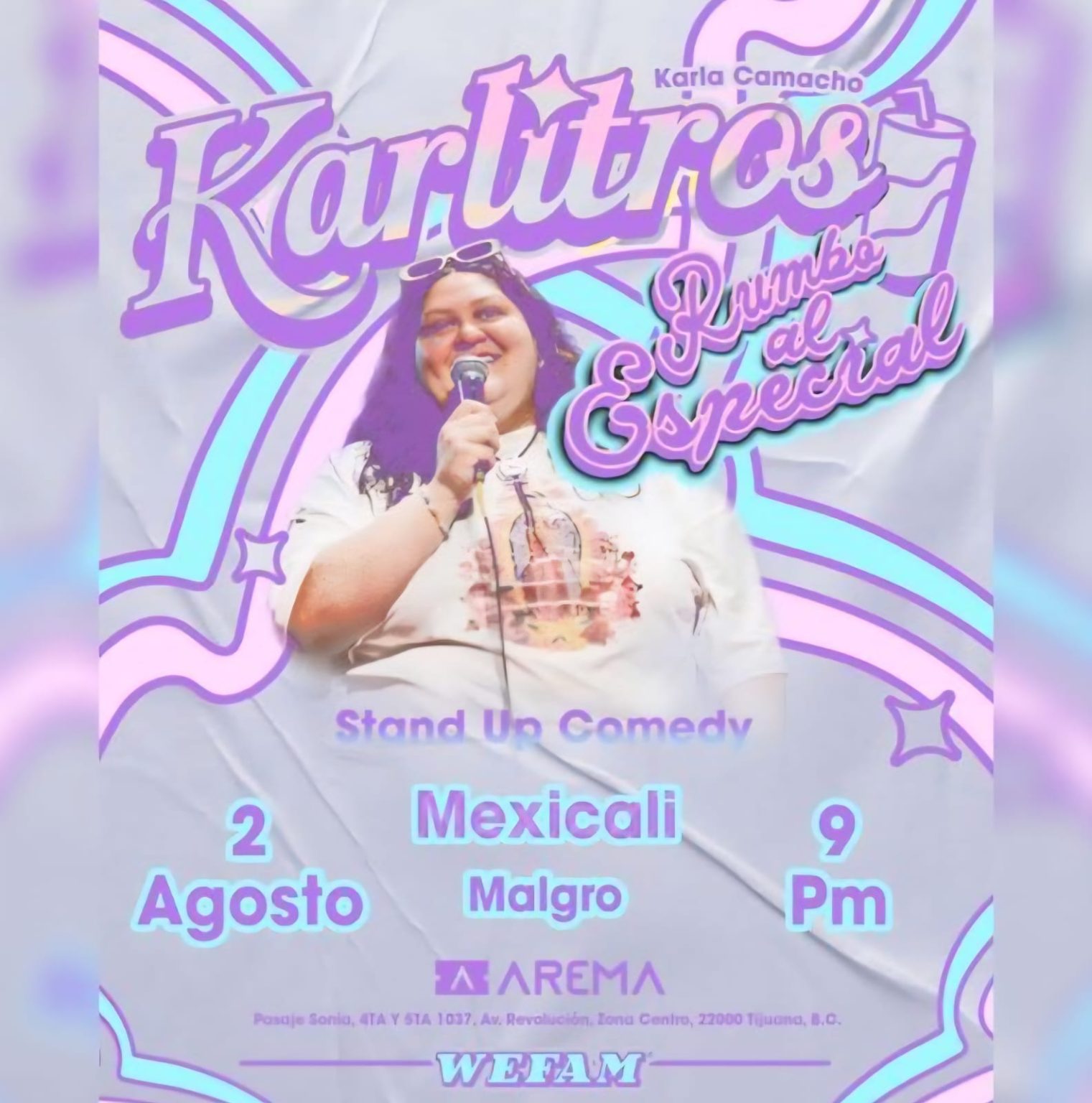 Karla Camacho en Mexicali 2025: gira "Karlitros" se despide antes del ...