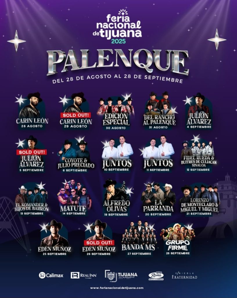 Feria de Tijuana 2025: Fechas, programación y detalles del Parque ...