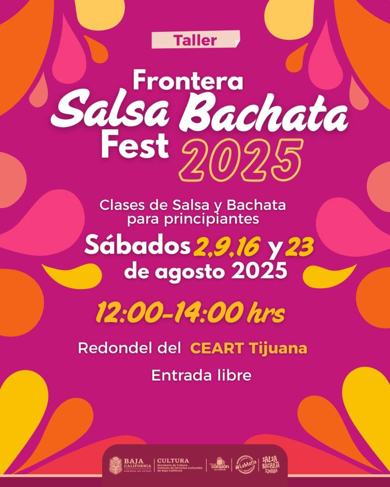 Salsa Bachata Fest en Tijuana 2025: Taller gratuito en el CEART durante ...