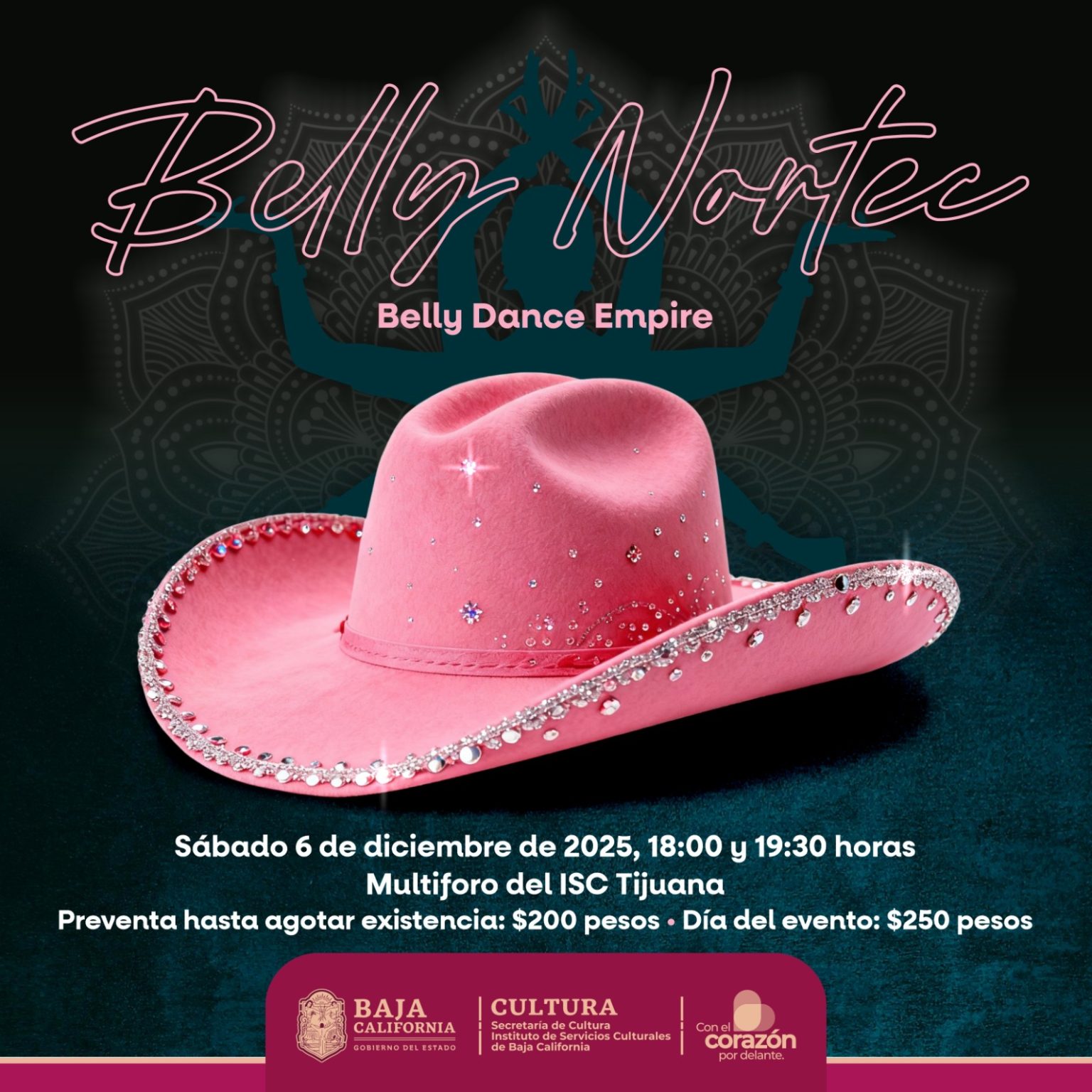 Belly Nortec en Tijuana 2025: Presentación de Belly Dance Empire en el ...