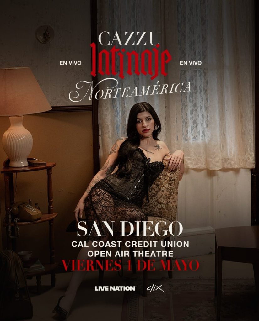 Cazzu en San Diego 2026: Latinaje en Vivo en Cal Coast