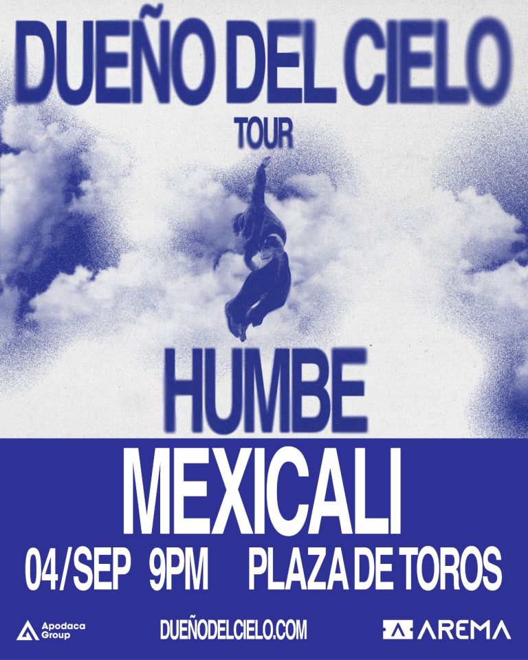 Humbe en Mexicali 2026: Concierto en Plaza de Toros Calafia