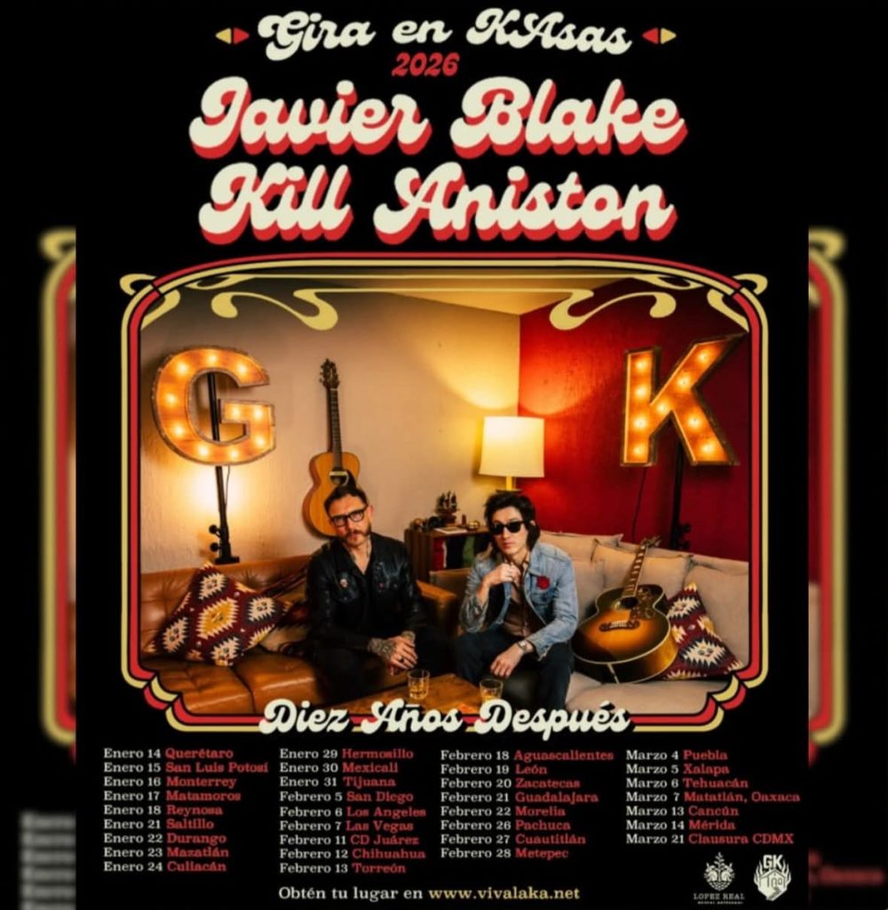 Javier Blake y Kill Aniston en Tijuana 2026: Concierto íntimo de Gira ...