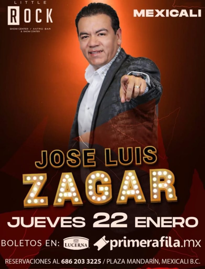 José Luis Zagar en Mexicali 2026: Comedia en Little Rock