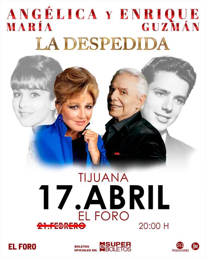 Angélica María y Enrique Guzmán: La Despedida en Tijuana 2026