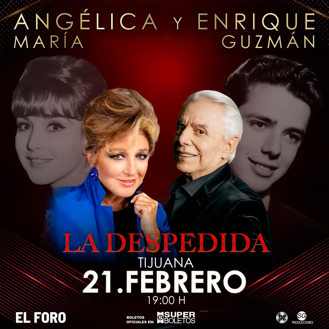 Angélica María y Enrique Guzmán: La Despedida en Tijuana 2026