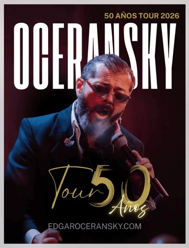 Edgar Oceransky en Mexicali 2026: concierto del 50 Años Tour en Malgro ...