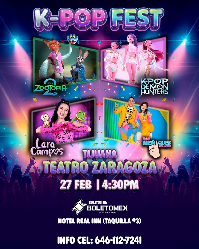 Tributo K-Pop Fest en Tijuana 2026: evento familiar
