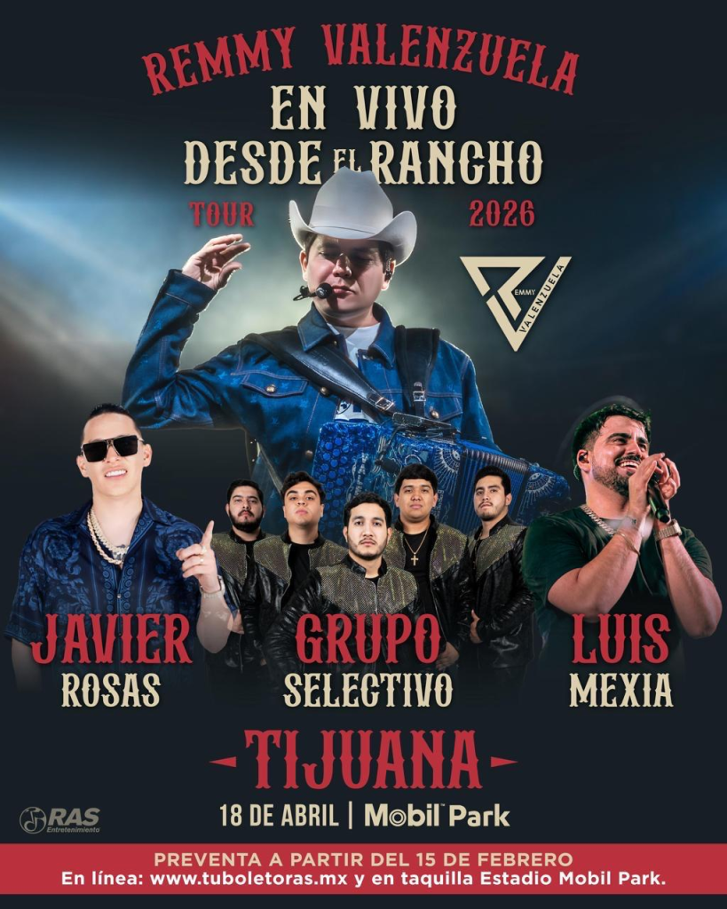 Remmy Valenzuela Etiqueta - Tijuana Eventos