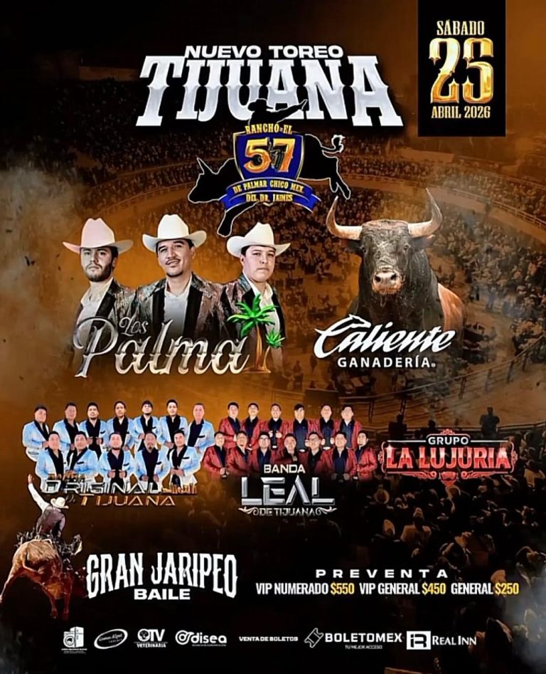 Jaripeo en Tijuana 2026: evento en Nuevo Toreo Tijuana