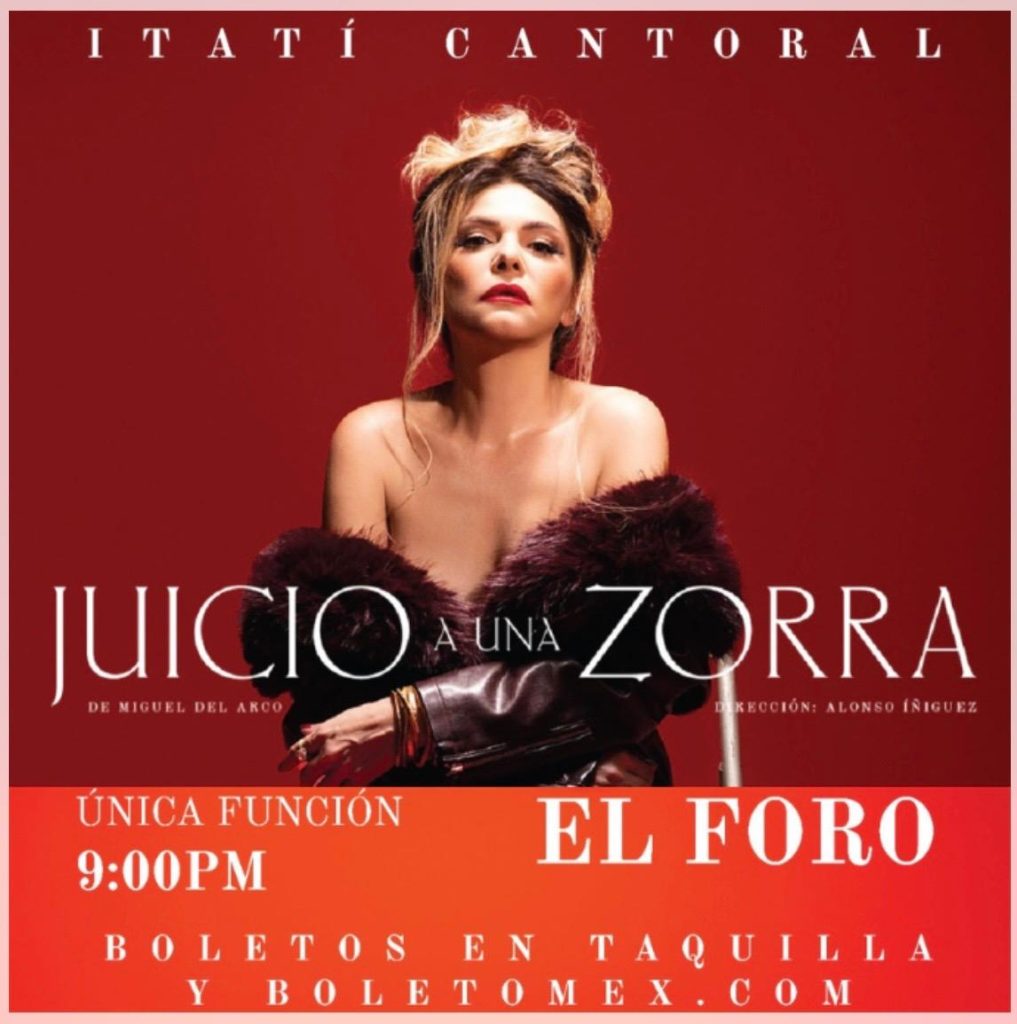 Juicio a una Zorra en Tijuana 2026: Itatí Cantoral