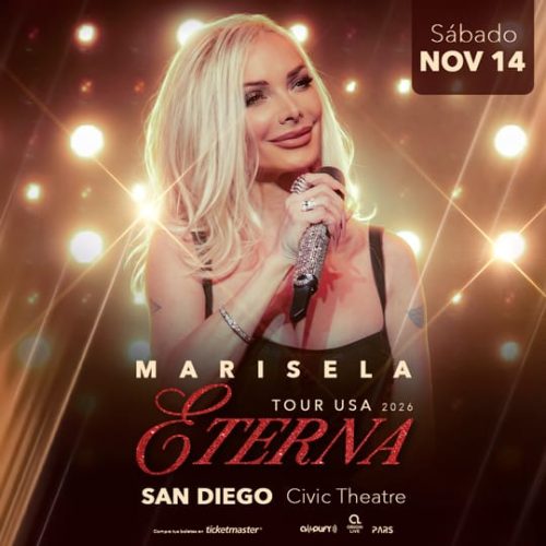 Marisela en San Diego 2026: concierto en Civic Theatre