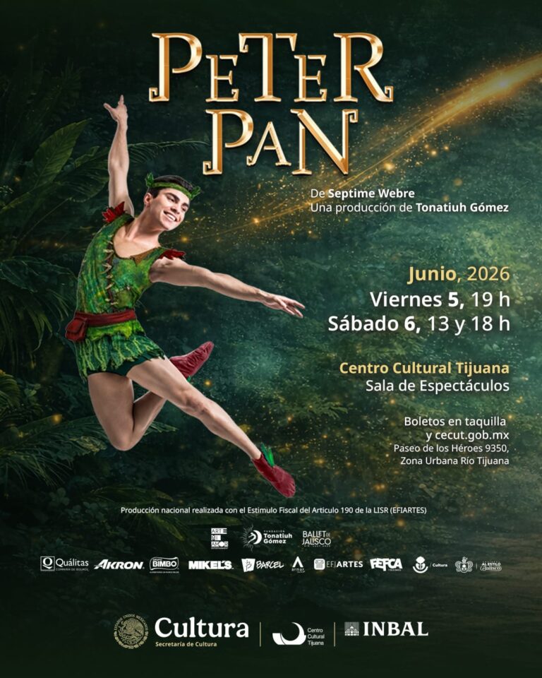 Peter Pan en Tijuana 2026: fechas y funciones en CECUT