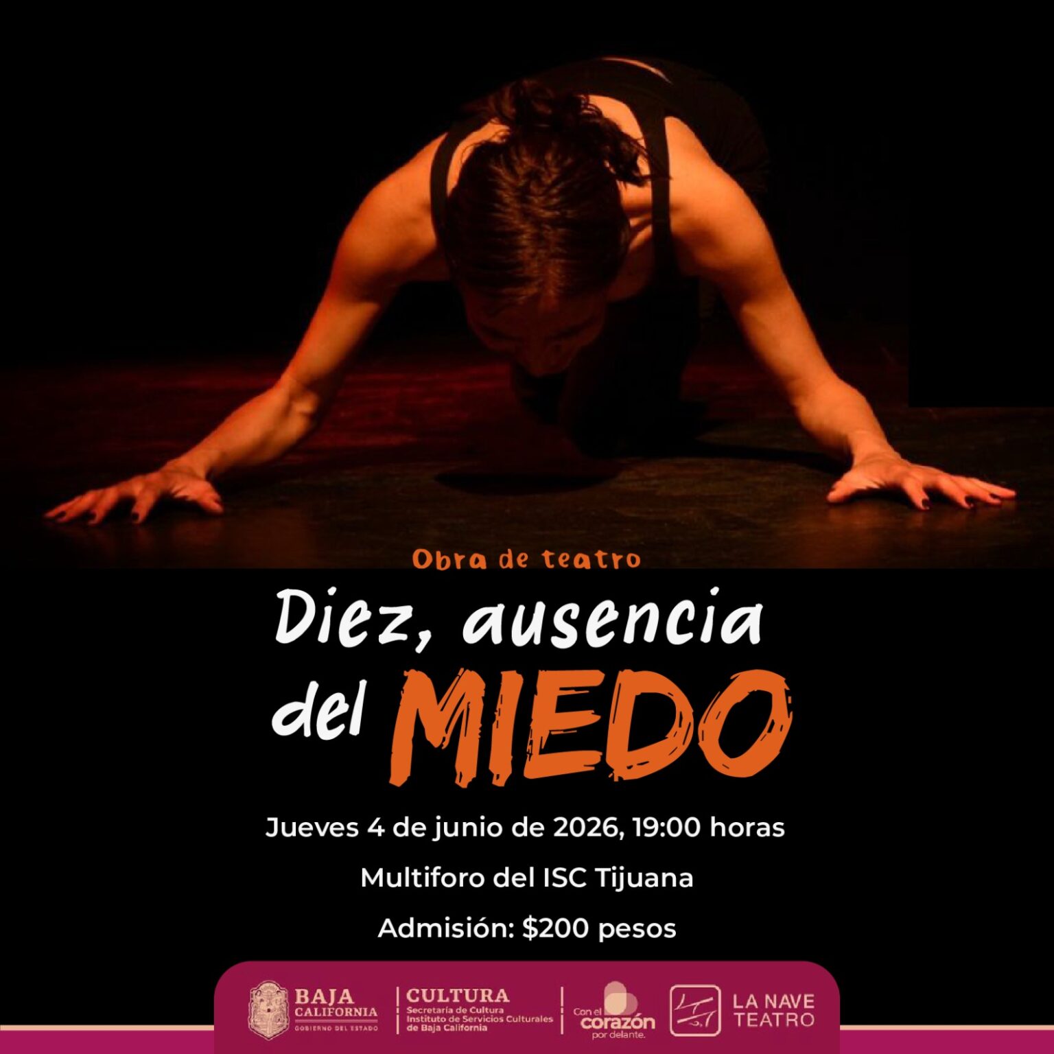 Diez, ausencia del miedo en Tijuana 2026: función en el ISC