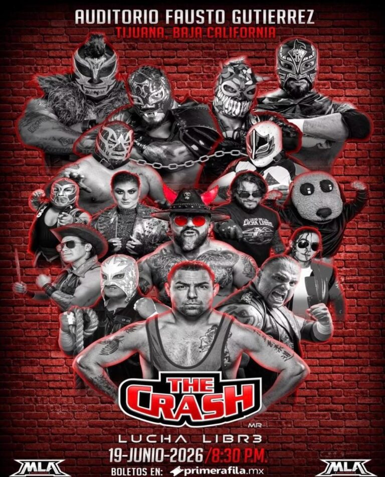 The Crash en Tijuana 2026: cartelera del 19 de junio